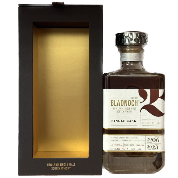 Bladnoch Single Cask 2023/02 16 years old 49,6% - Slijterij de Helm