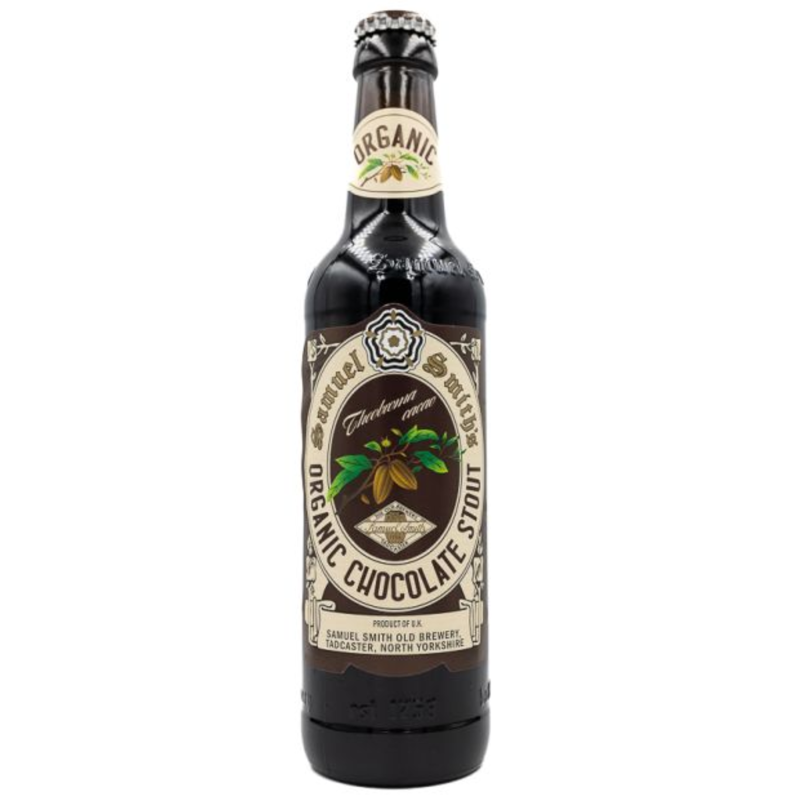 Samuel Smith Organic Chocolate Stout fles 55cl - Slijterij de Helm